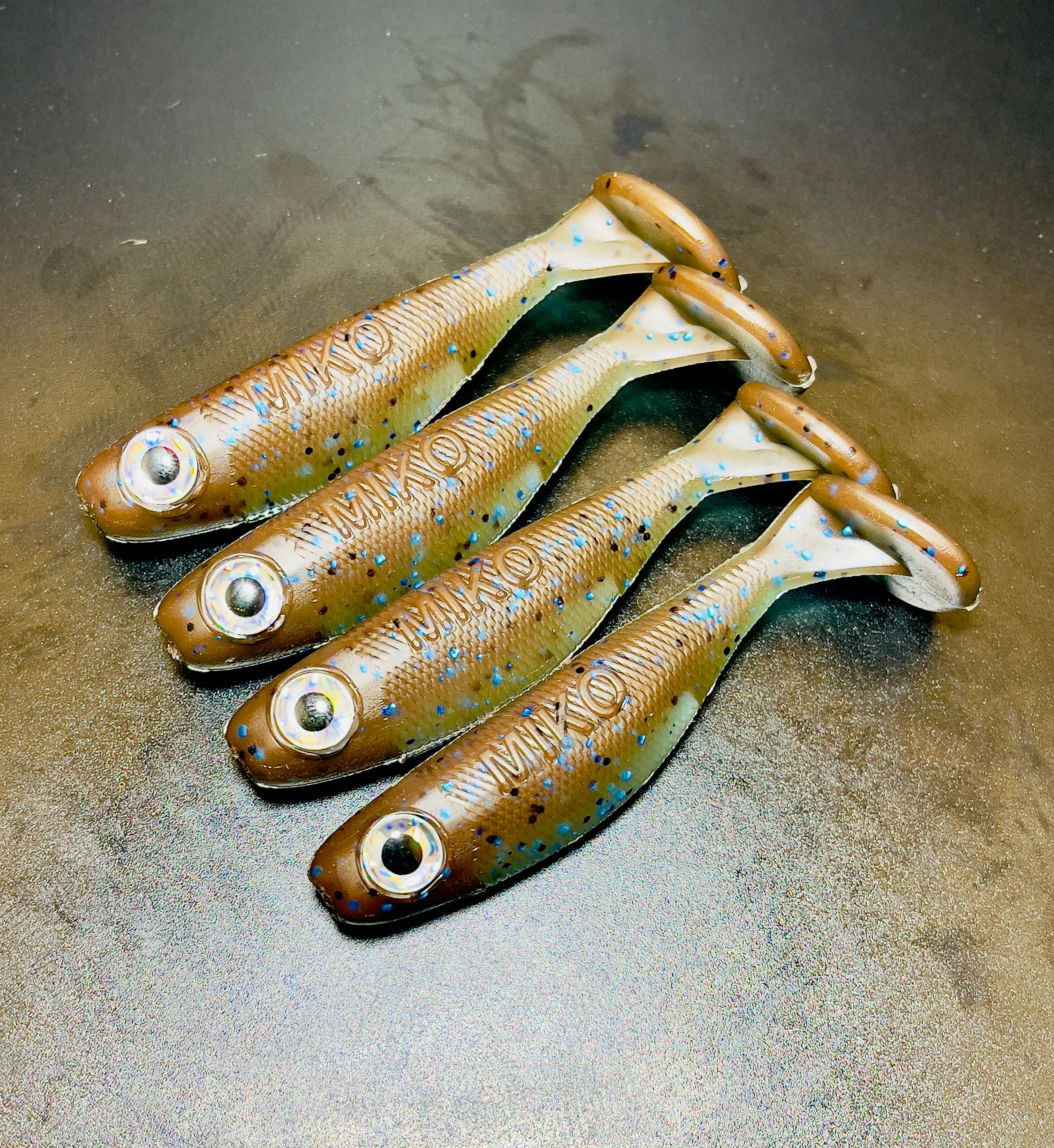 3.5” Blue Craw - Freshwater – Miko Lures LLC